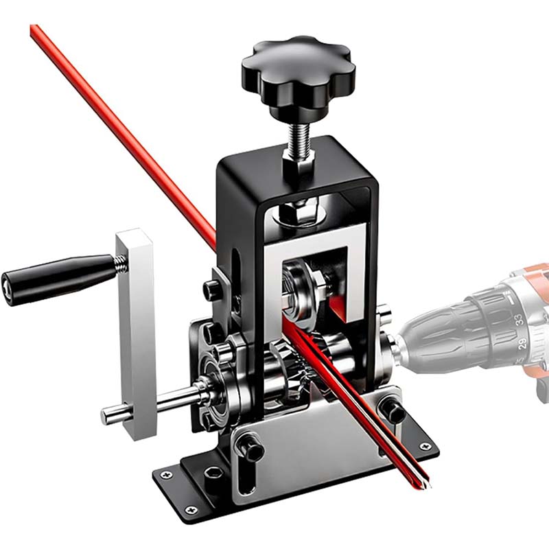 Saker Drill Powered Hand Crank Wire Stripper Tool – Sakertool