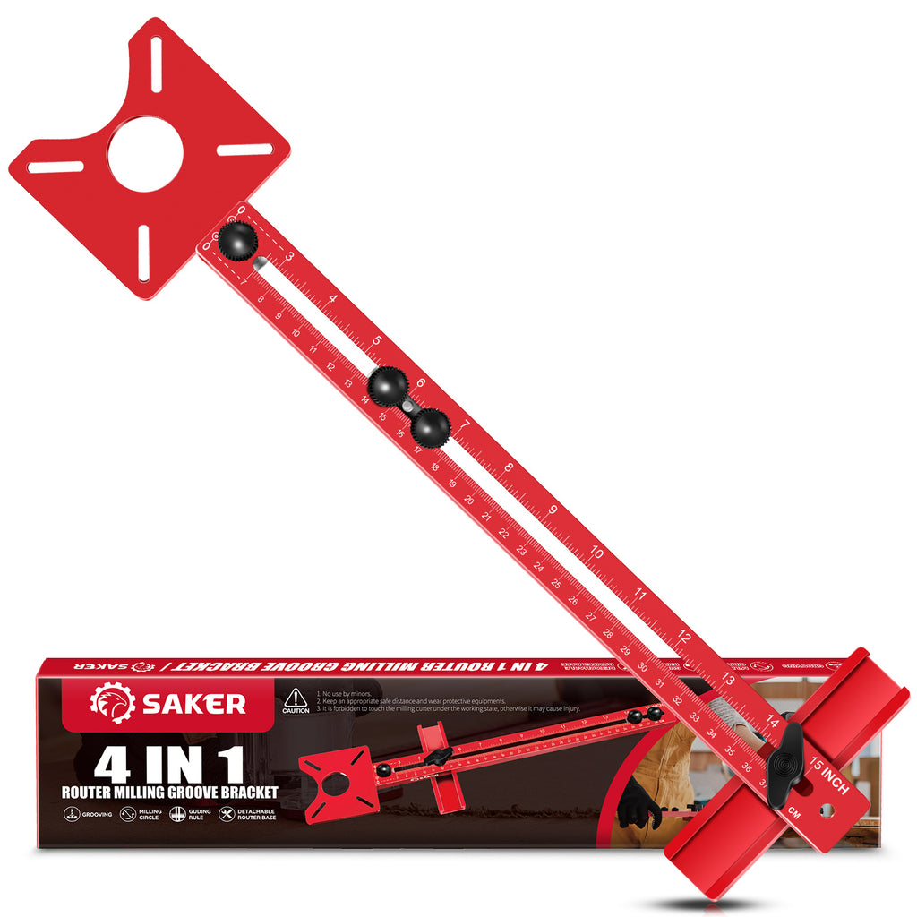 SAKER® 4 in 1 Router Milling Groove Bracket – Sakertool