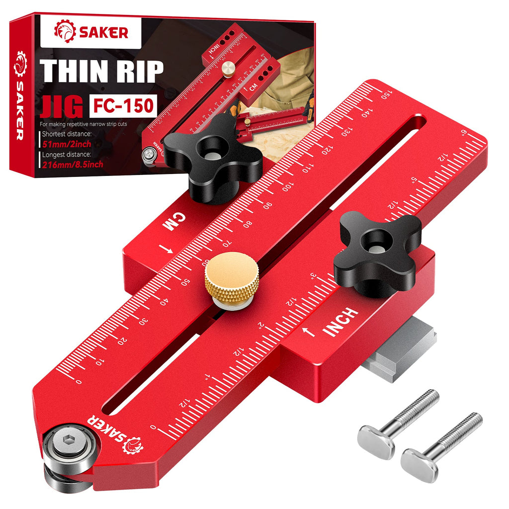 Saker Thin Rip Jig Table Saw Jig Guide – Sakertool