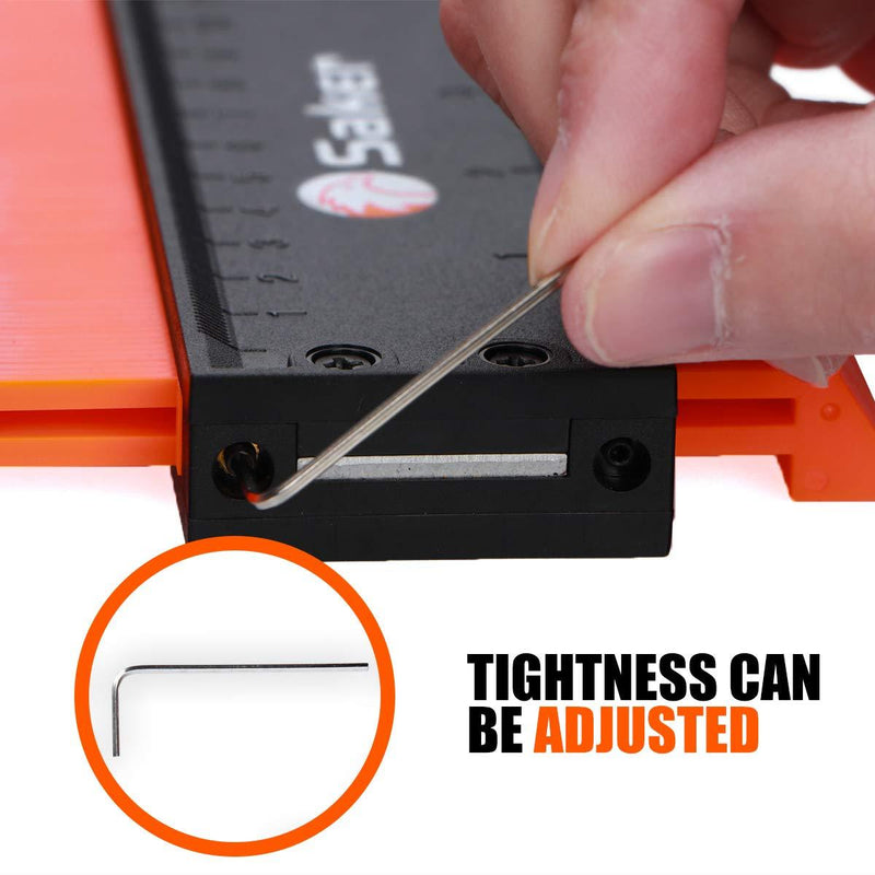 Saker® Contour Gauge Profile Tool With Lock – Sakertool