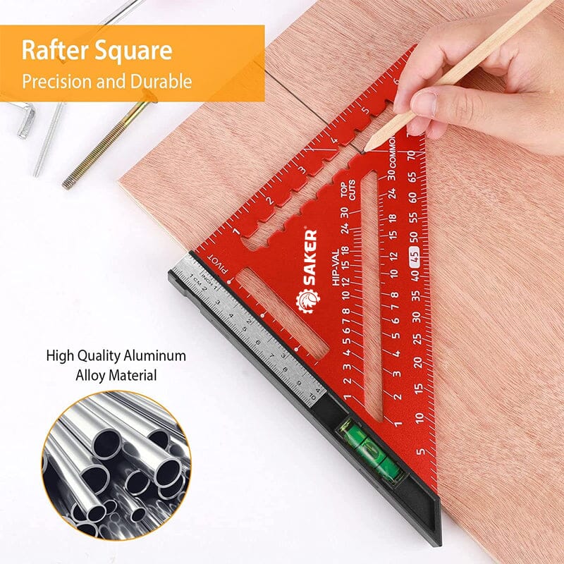SAKER® Rafter Square with Level – Sakertool