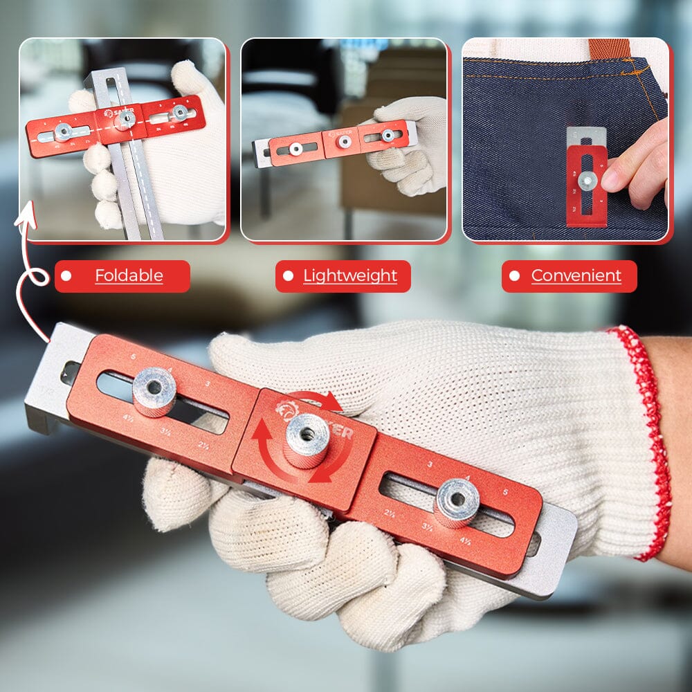 SAKER® Cabinet Door Mounting Jig – Sakertool