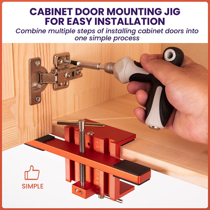 SAKER® Cabinet Door Mounting Jig – Sakertool
