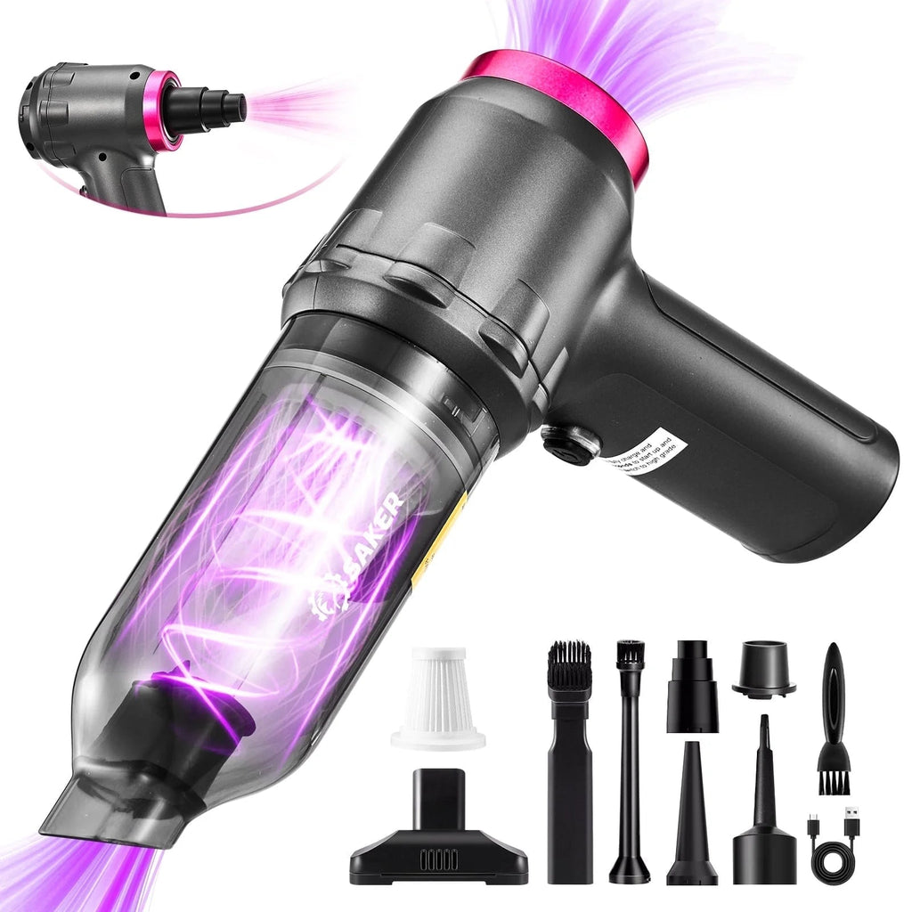 Sakerplus Portable Cordless Handheld Vacuum Cleaner – Sakertool