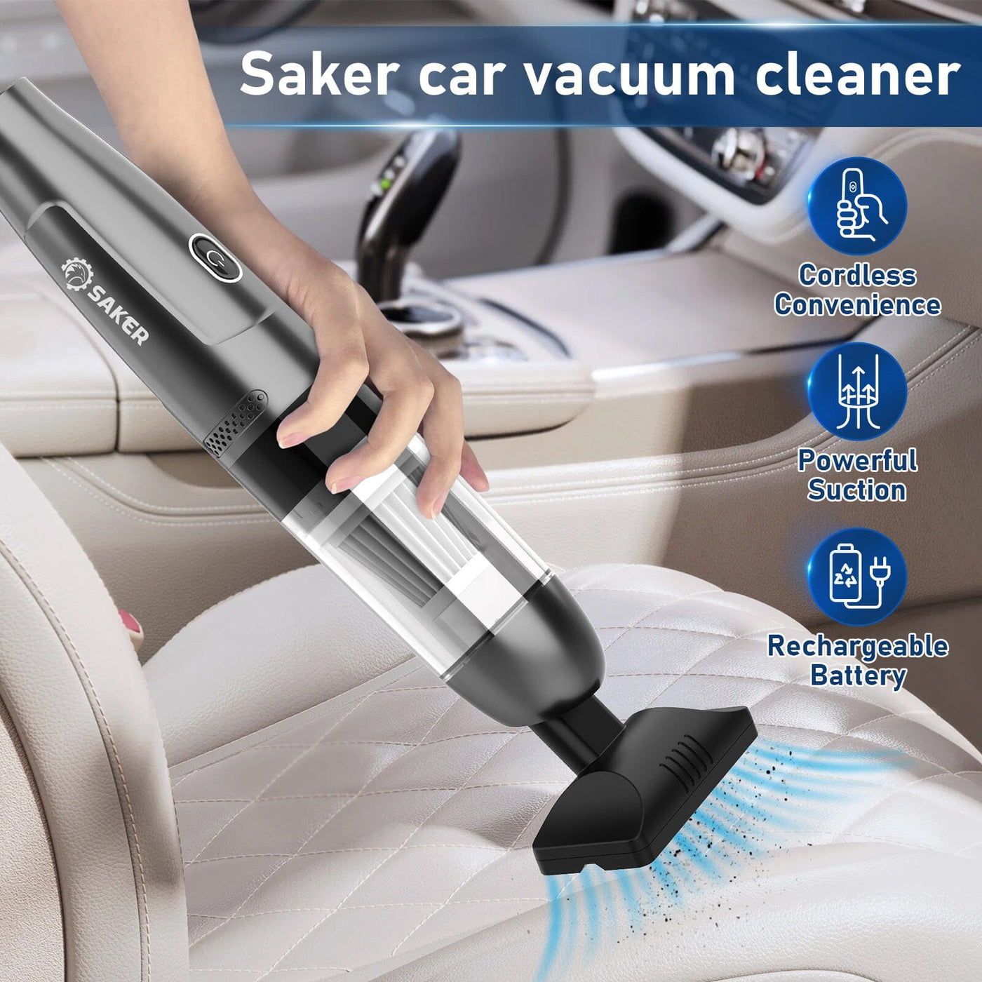 SAKER® 3-in-1 Portable Vacuum Cleaner – Sakertool
