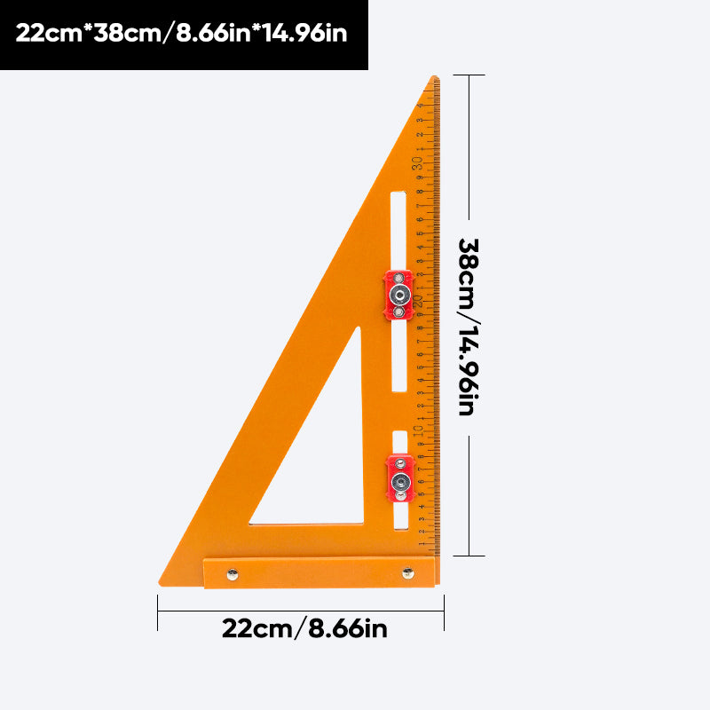 SAKER® Positioning Triangle Ruler – Sakertool