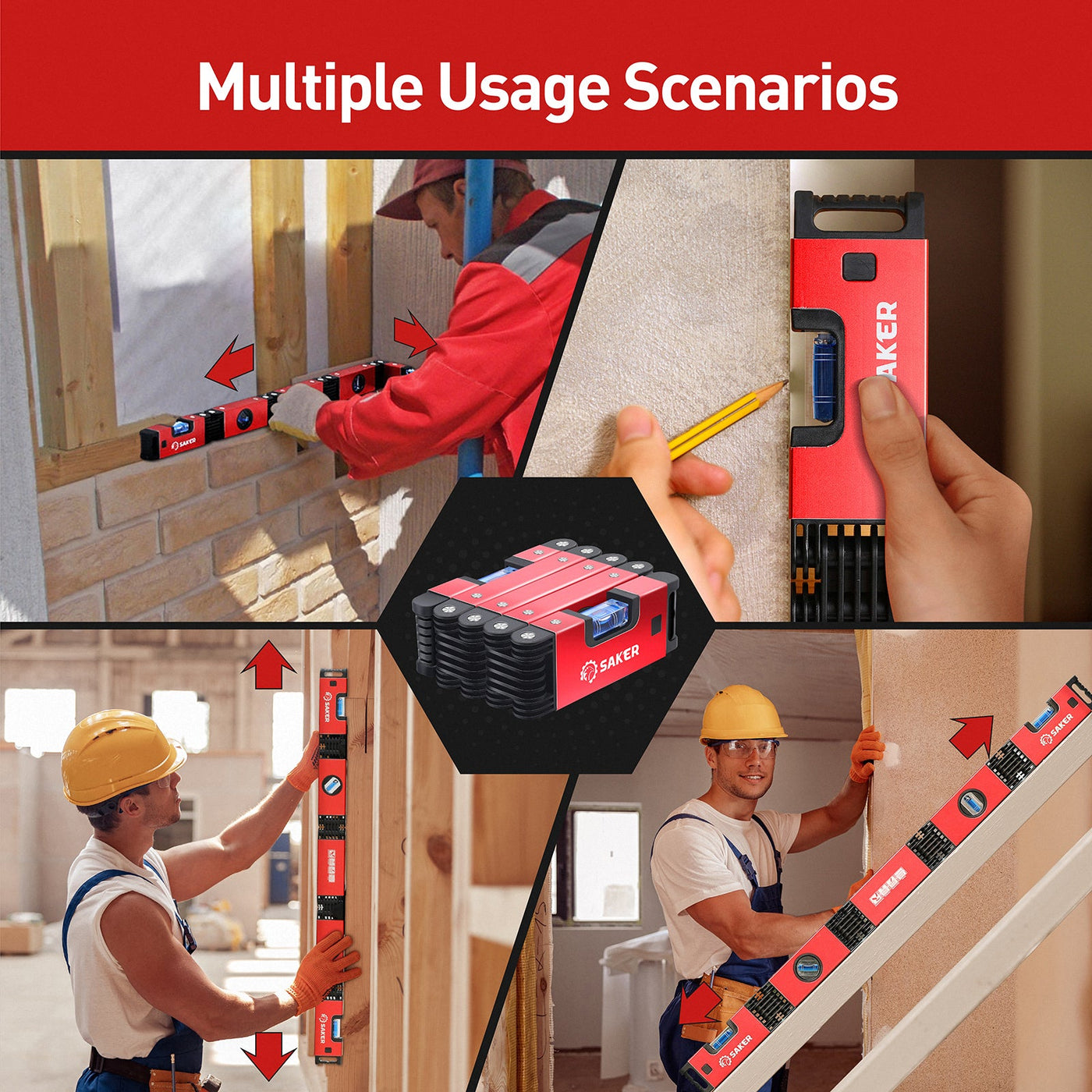 Saker Multi-Function Foldable Level – Sakertool