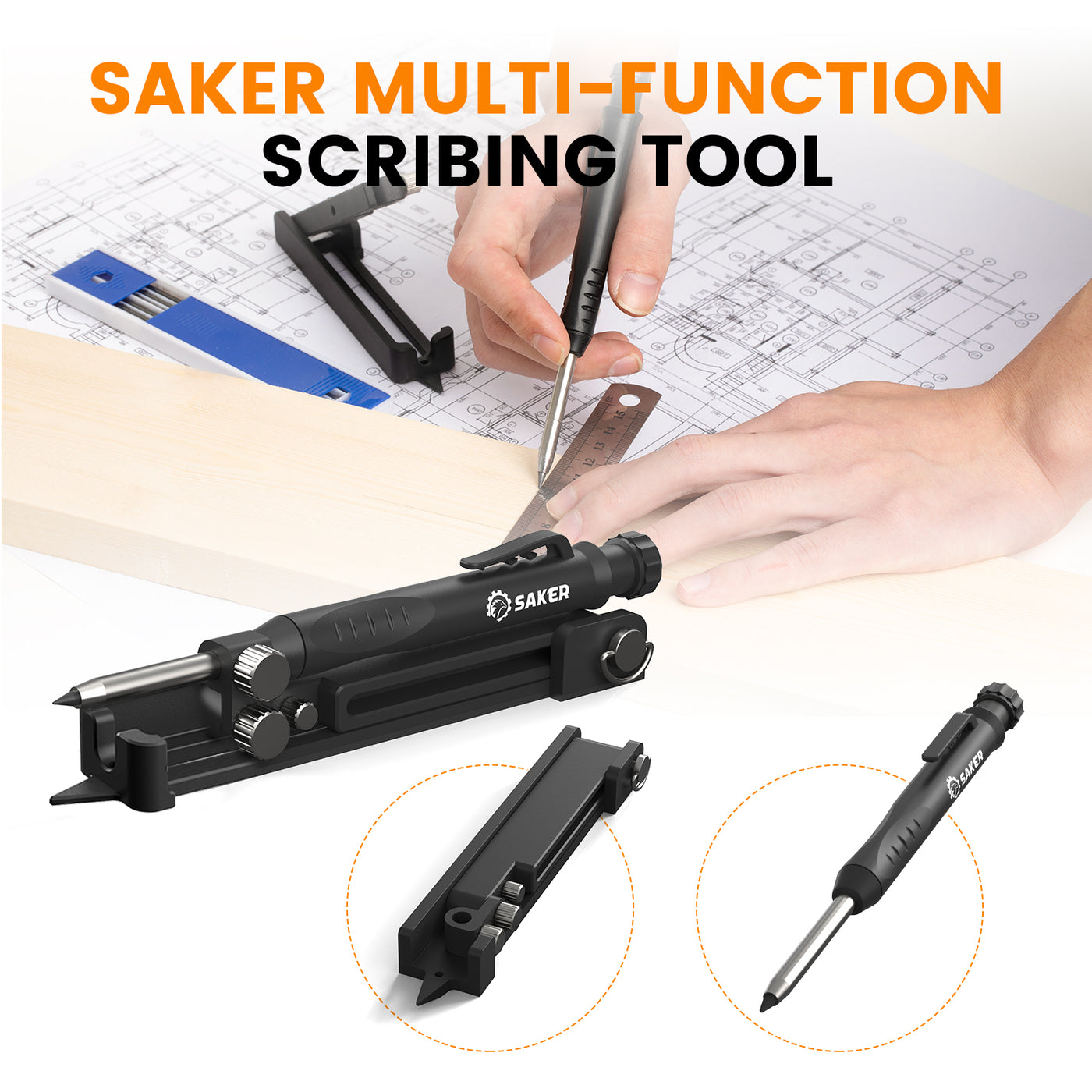 Saker Multi-function Scribing Tool (Upgrade) – Sakertool